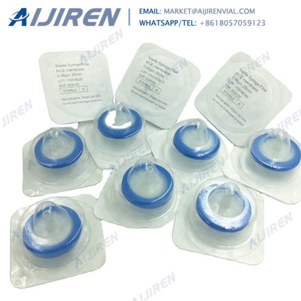 wheel filter pvdf mushroom syringe filter with luer lock-HPLC Vial Inserts